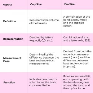 What are Bra Sizes? What is the alphabet (ABCD) in bra size? - Clovia Blog